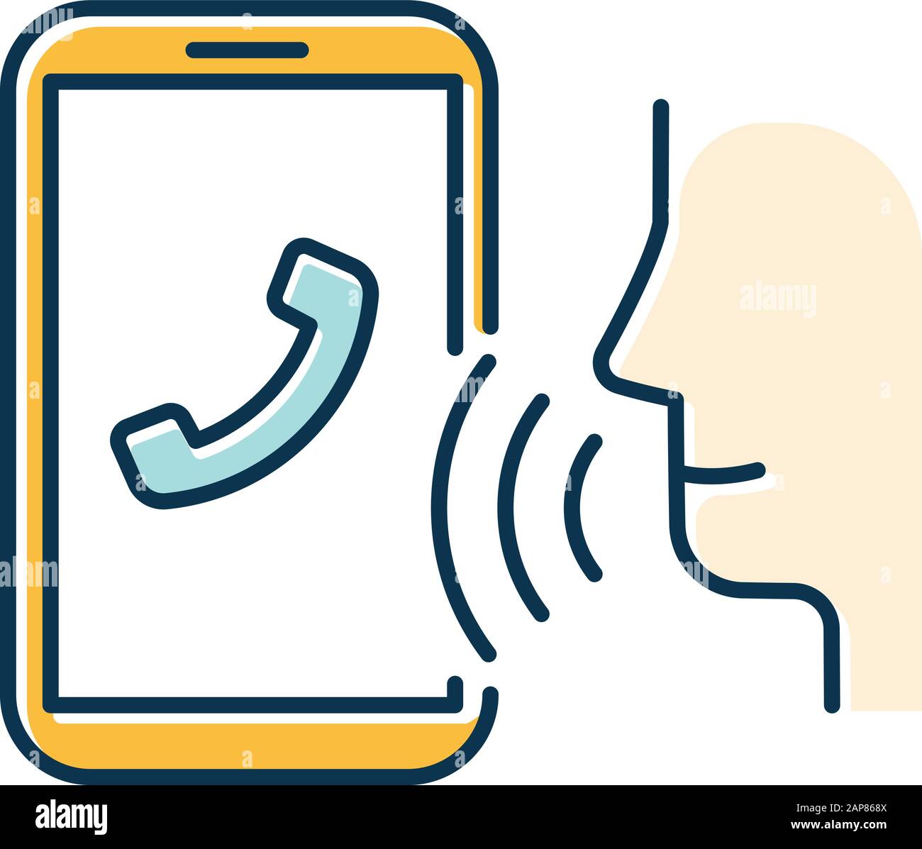 Cell Phone Call Icon