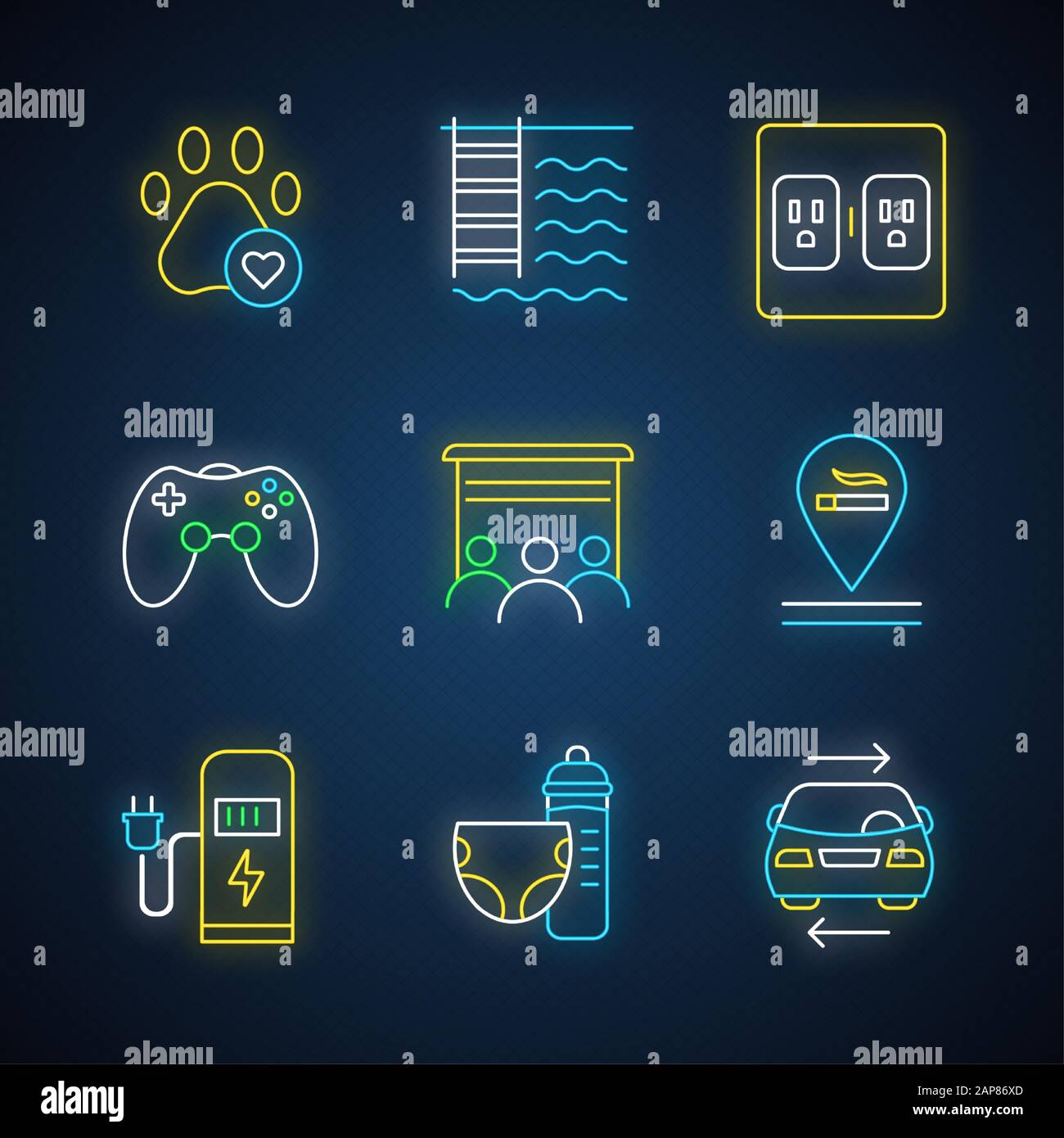Ev charging icon vector vectors hi-res stock photography and images - Alamy
