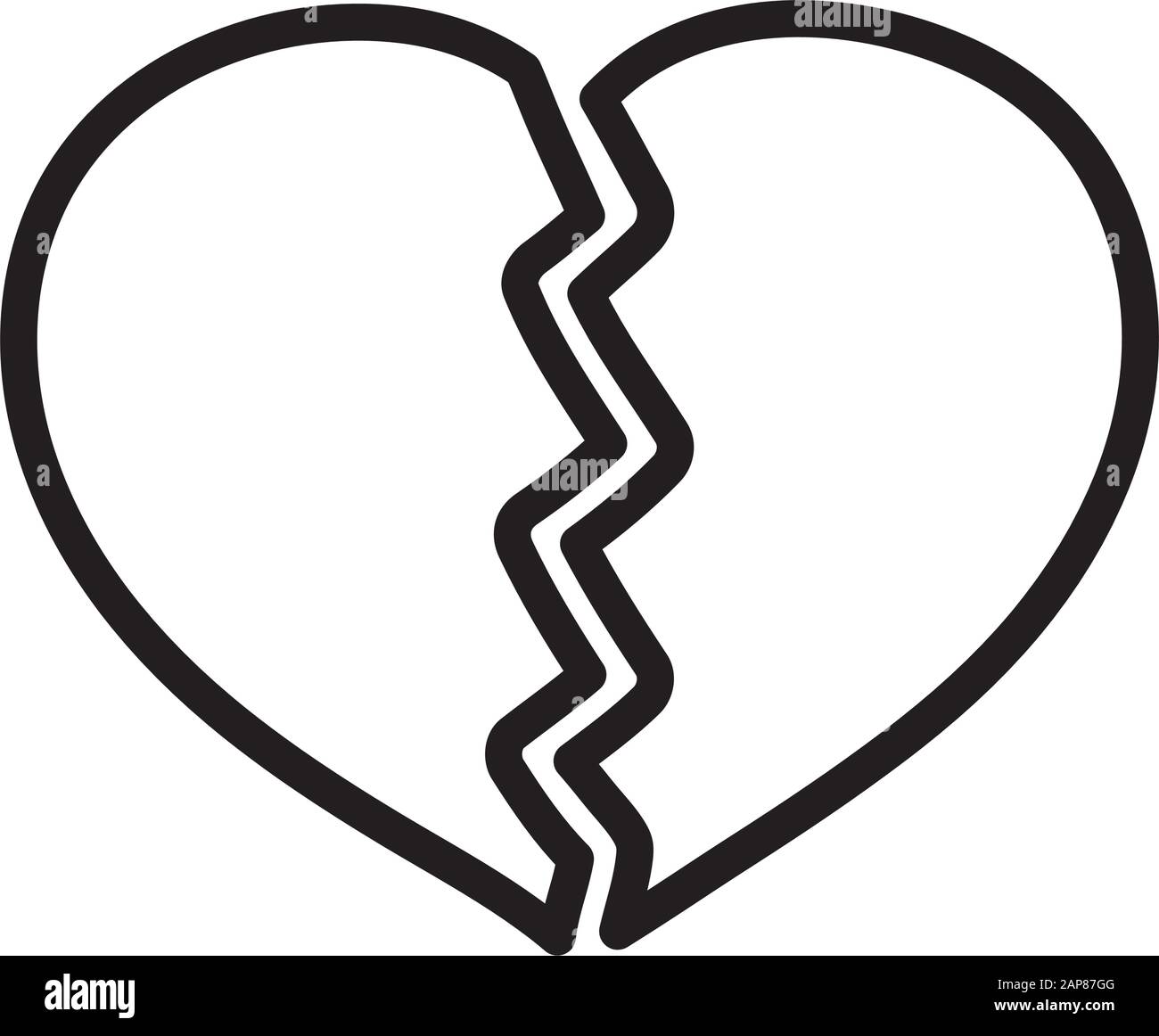 Broken Love Heart Images