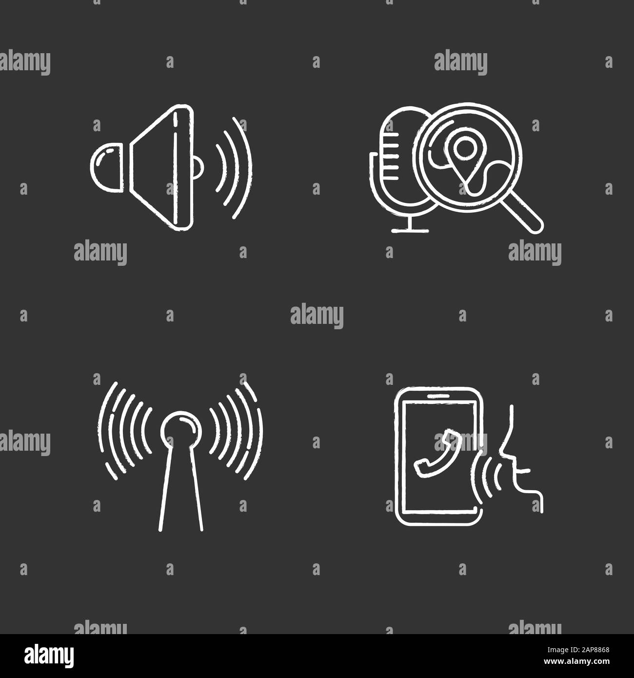 Voice recognition board Stock Vector Images - Alamy