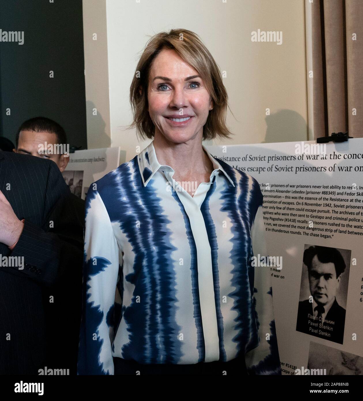 New York, NY - January 21, 2020: US Ambassador Kelly Craft attends ...