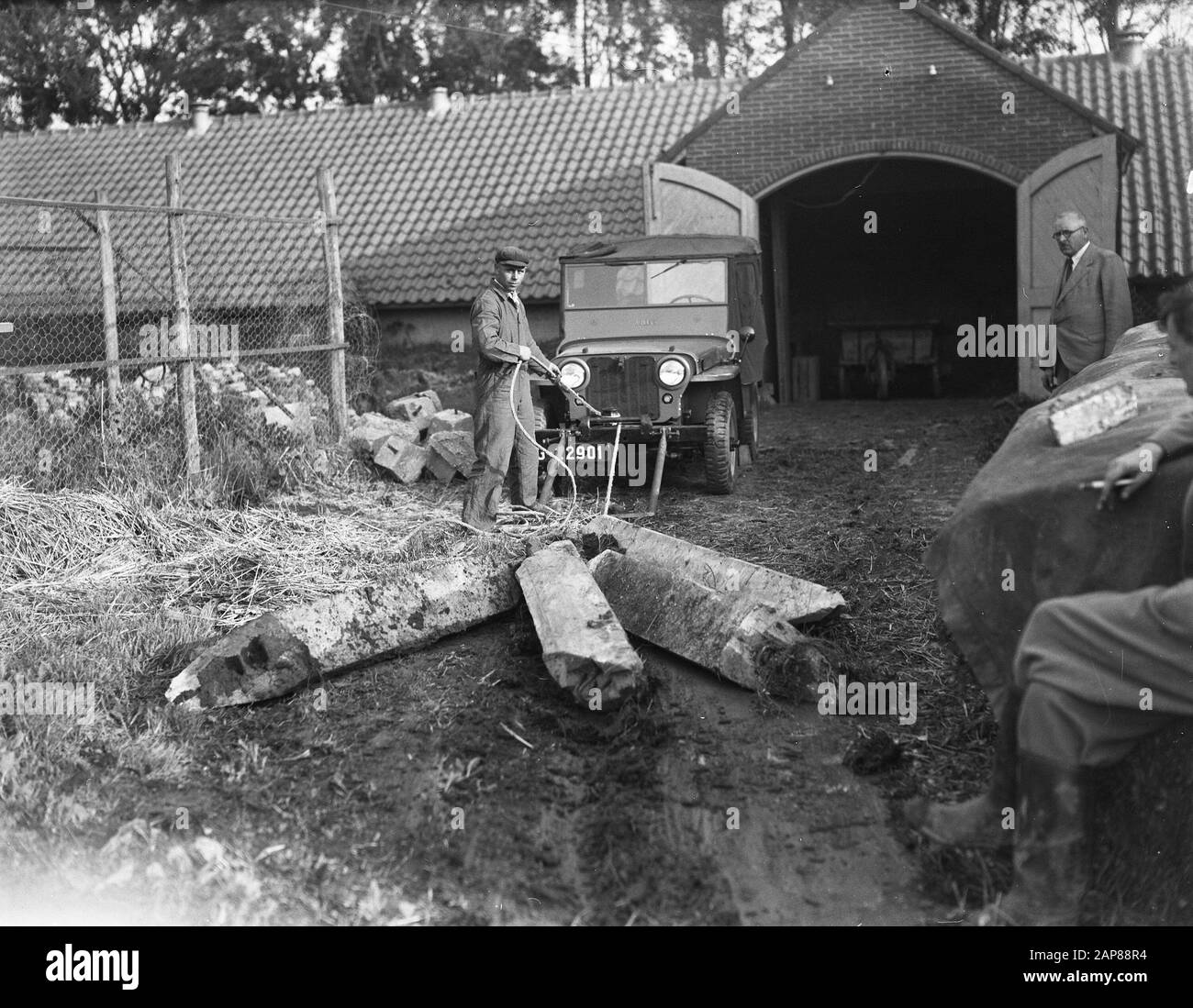 Tractor time Black and White Stock Photos & Images - Alamy