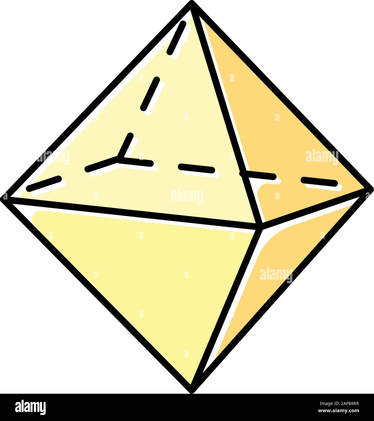 Triangular Pyramid Clipart