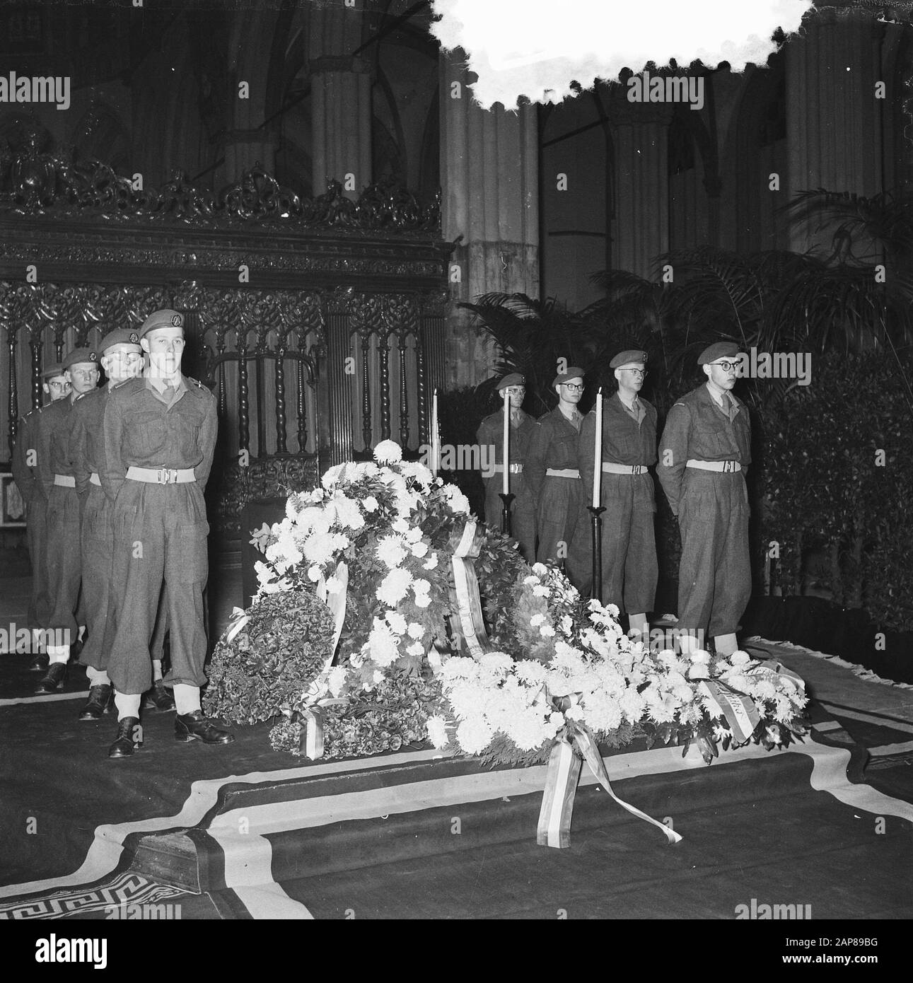 Funerals. Chapel Ardente Annotation: Funeral of a Dutch military Date ...
