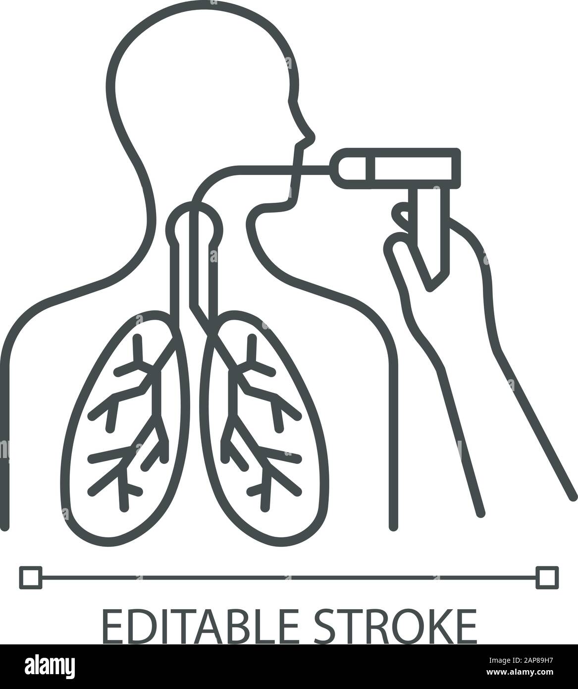 Cancer screening illustration Black and White Stock Photos & Images - Alamy