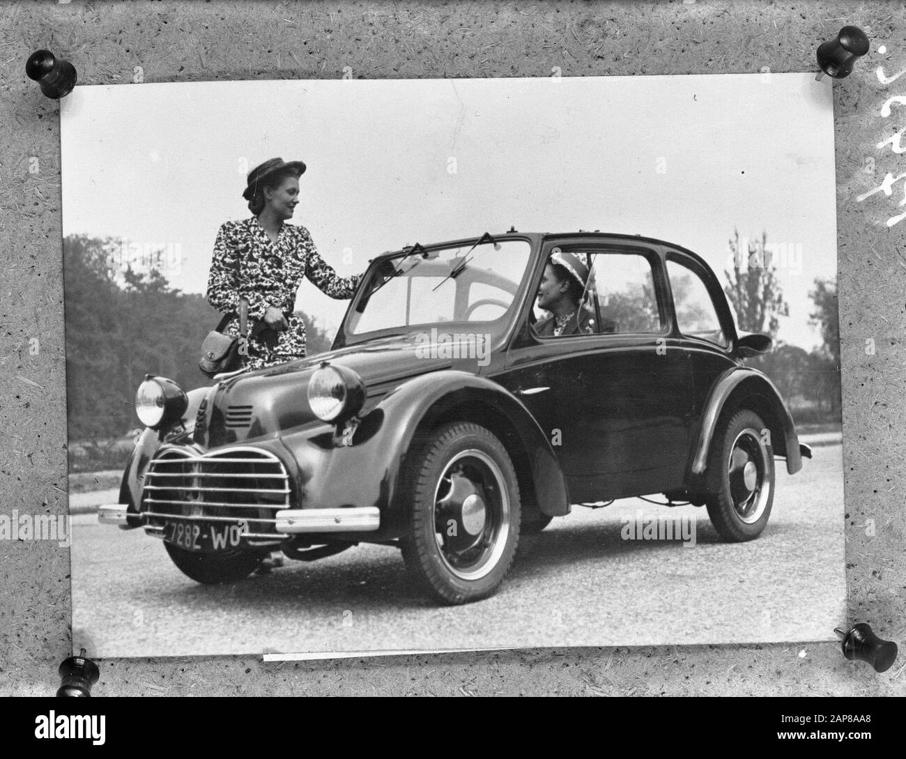 3rd of the 4 prototypes of the AFG (Aluminium Français Grégoire), built ...