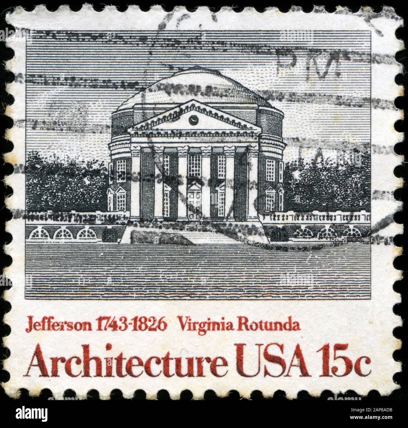 Virginia Rotunda by Thomas Jefferson Stock Photo - Alamy