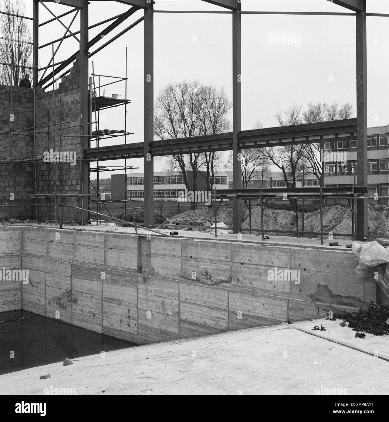 Swimming pool management Black and White Stock Photos & Images - Alamy