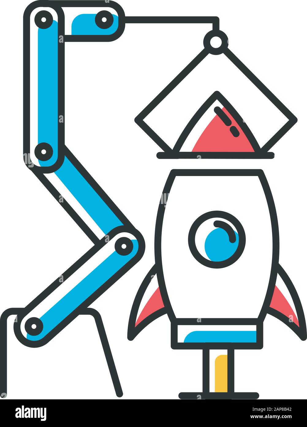 Missile assembly building Stock Vector Images - Alamy