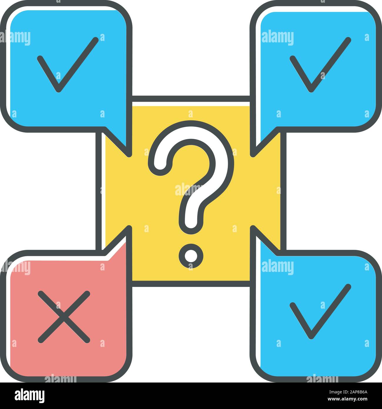 Multiple Choice Test Clip Art