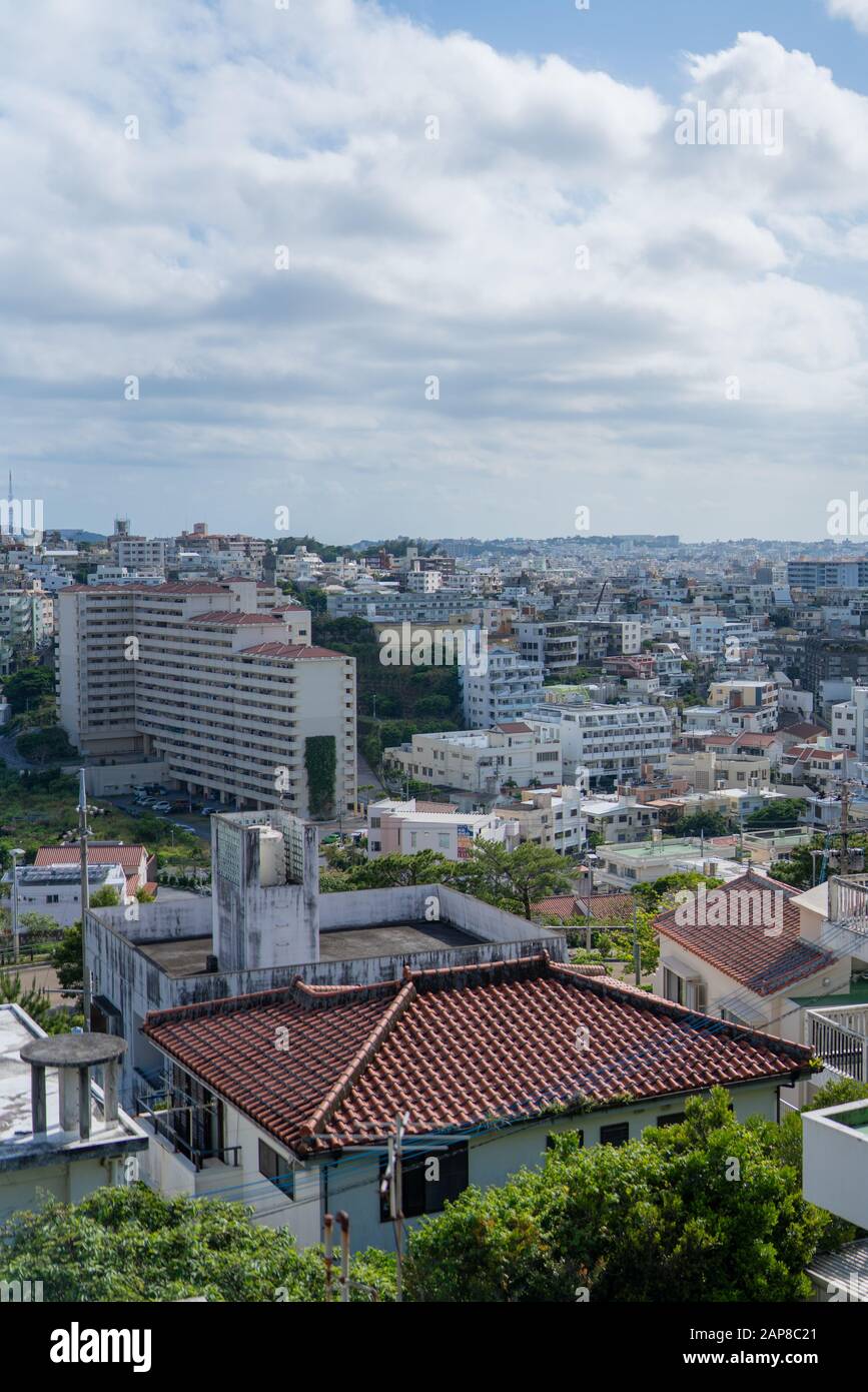 Cityscape, Naha City, Okinawa Prefecture, Japan Stock Photo - Alamy