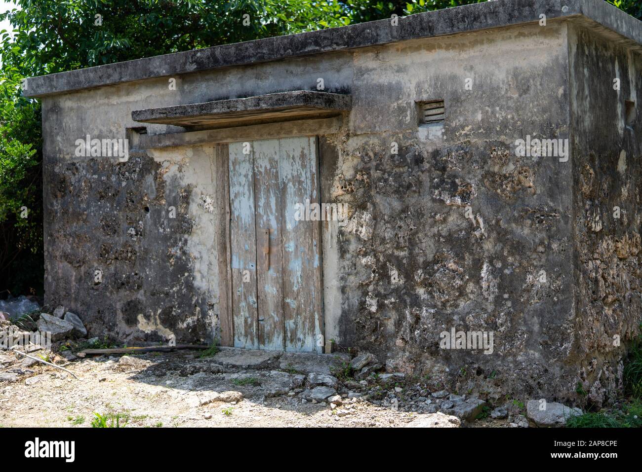 Rural townscape, Hateruma island, Okinawa Prefecture, Japan Stock Photo ...