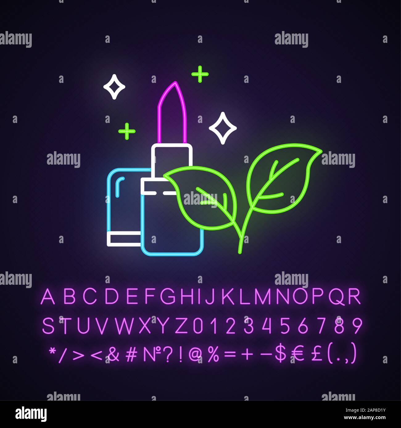 Laser face beauty light Stock Vector Images - Alamy