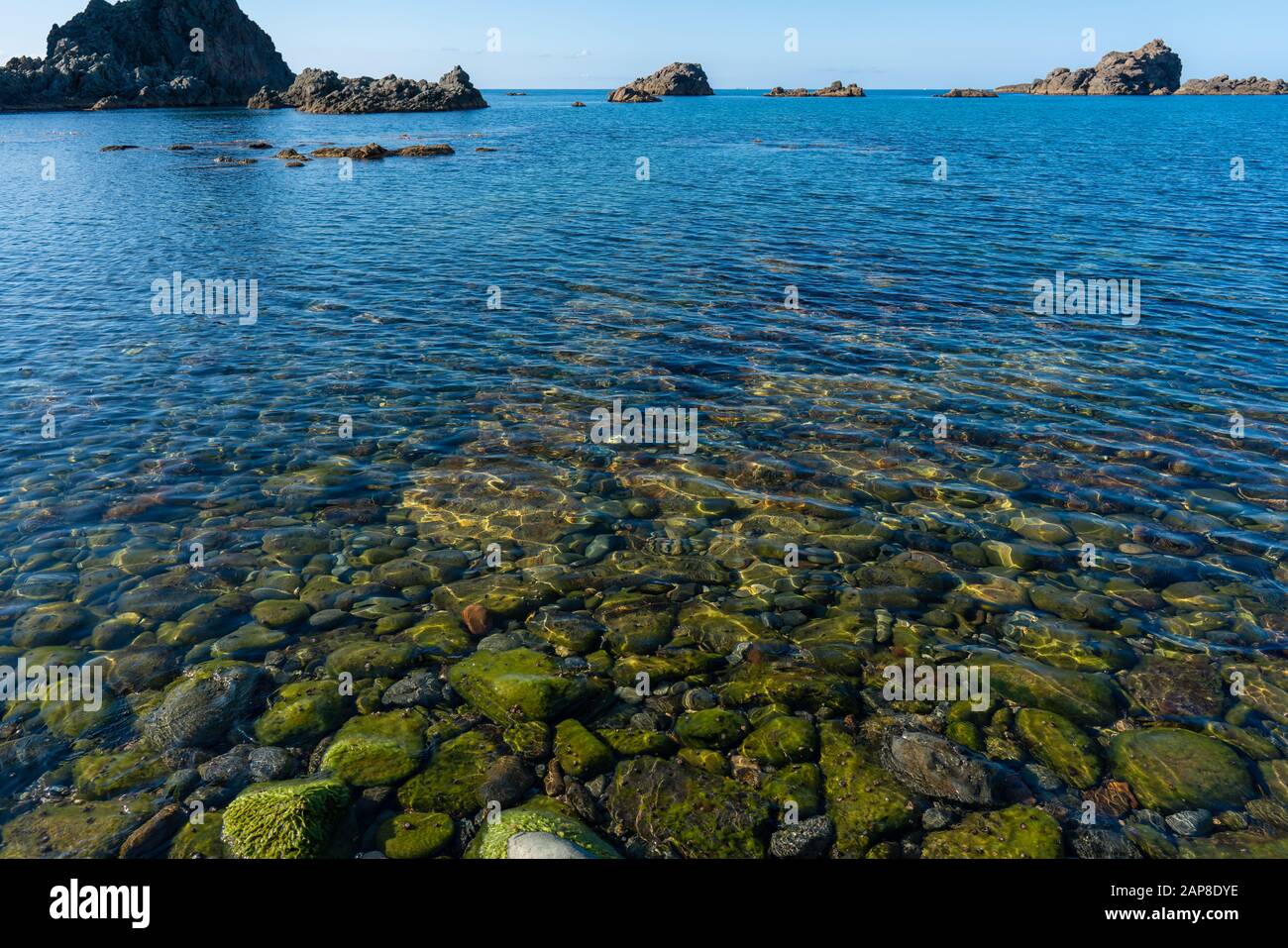 Shakotan hokkaido japan peninsula shimamui coast hi-res stock ...
