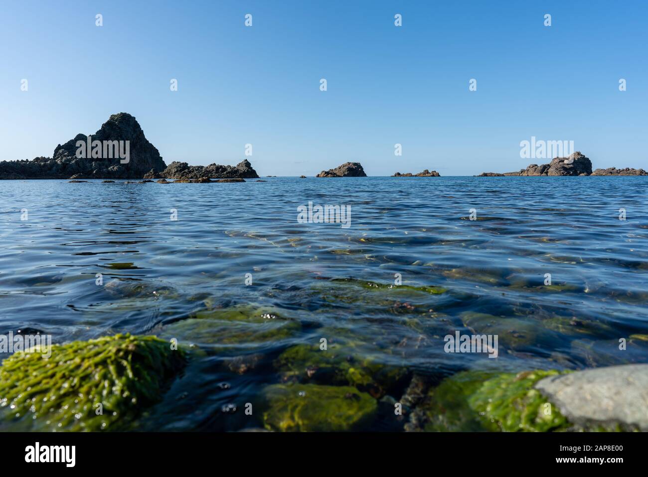 Shakotan hokkaido japan peninsula shimamui coast hi-res stock ...