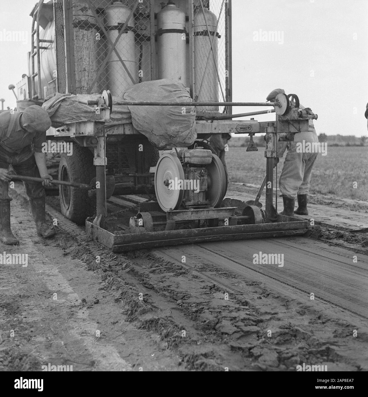 construction and improvement of roads, dikes and savings basins ...