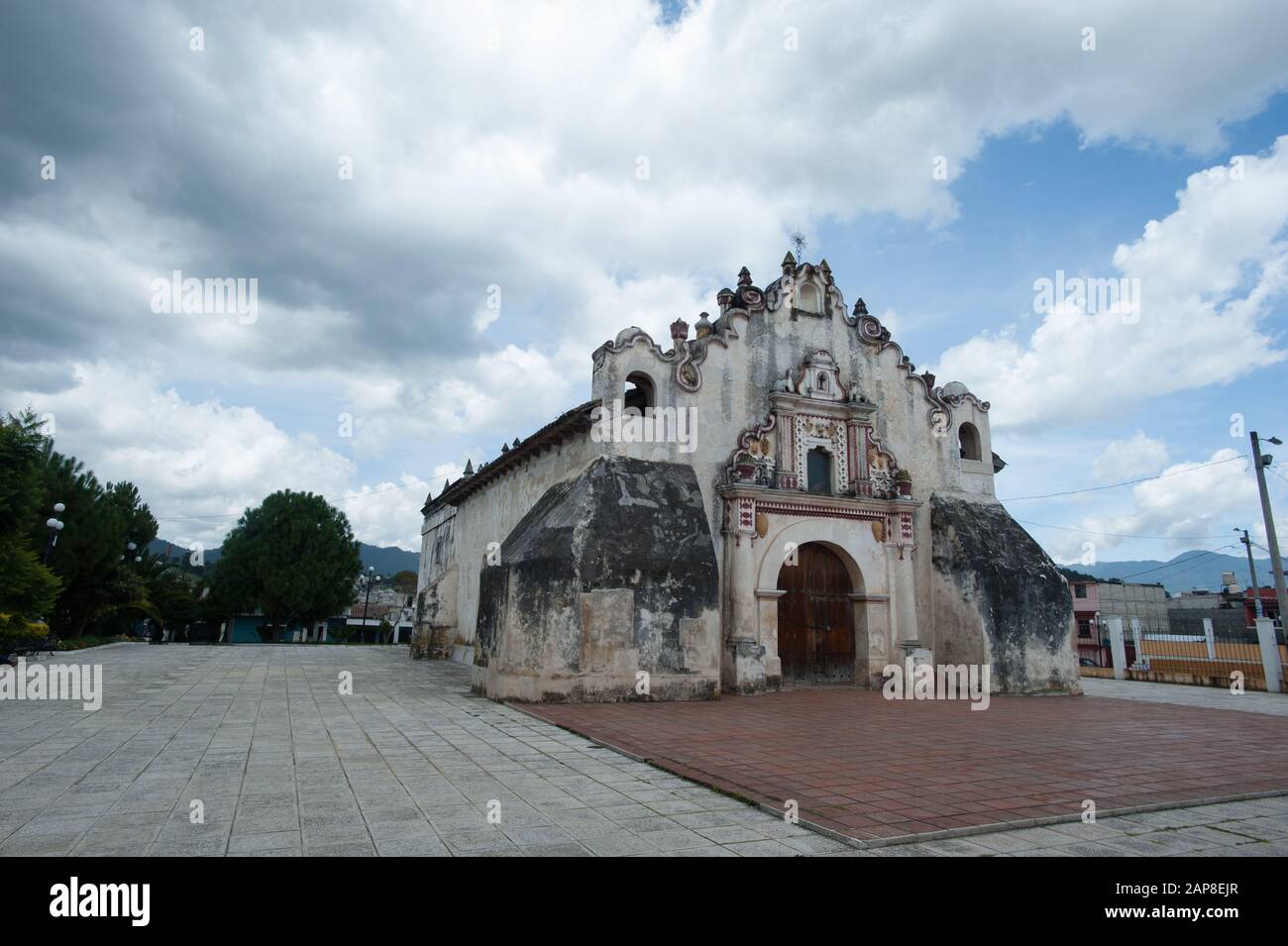 Church of San Jacinto (Capilla de San Jacinto) in Salcaj‡, Guatemala ...