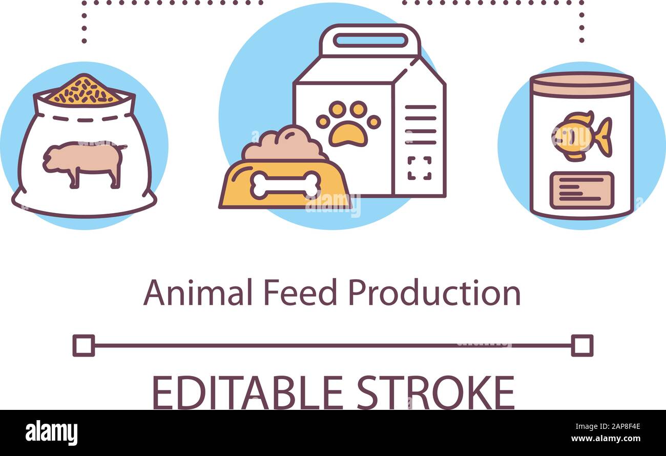 Organic pig production Stock Vector Images - Alamy