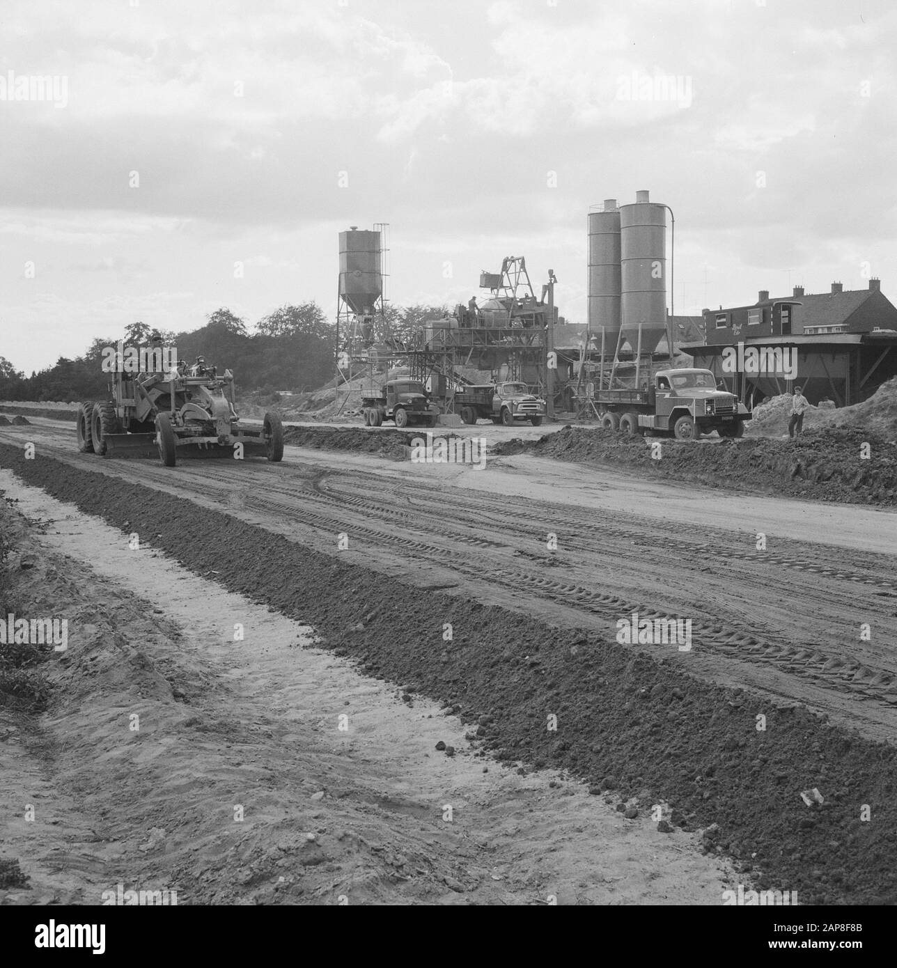construction and improvement of roads, dikes and savings basins ...