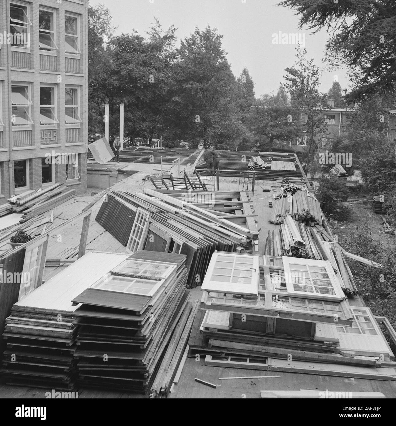 demolition wooden building Date: undated Keywords: demolition, new ...