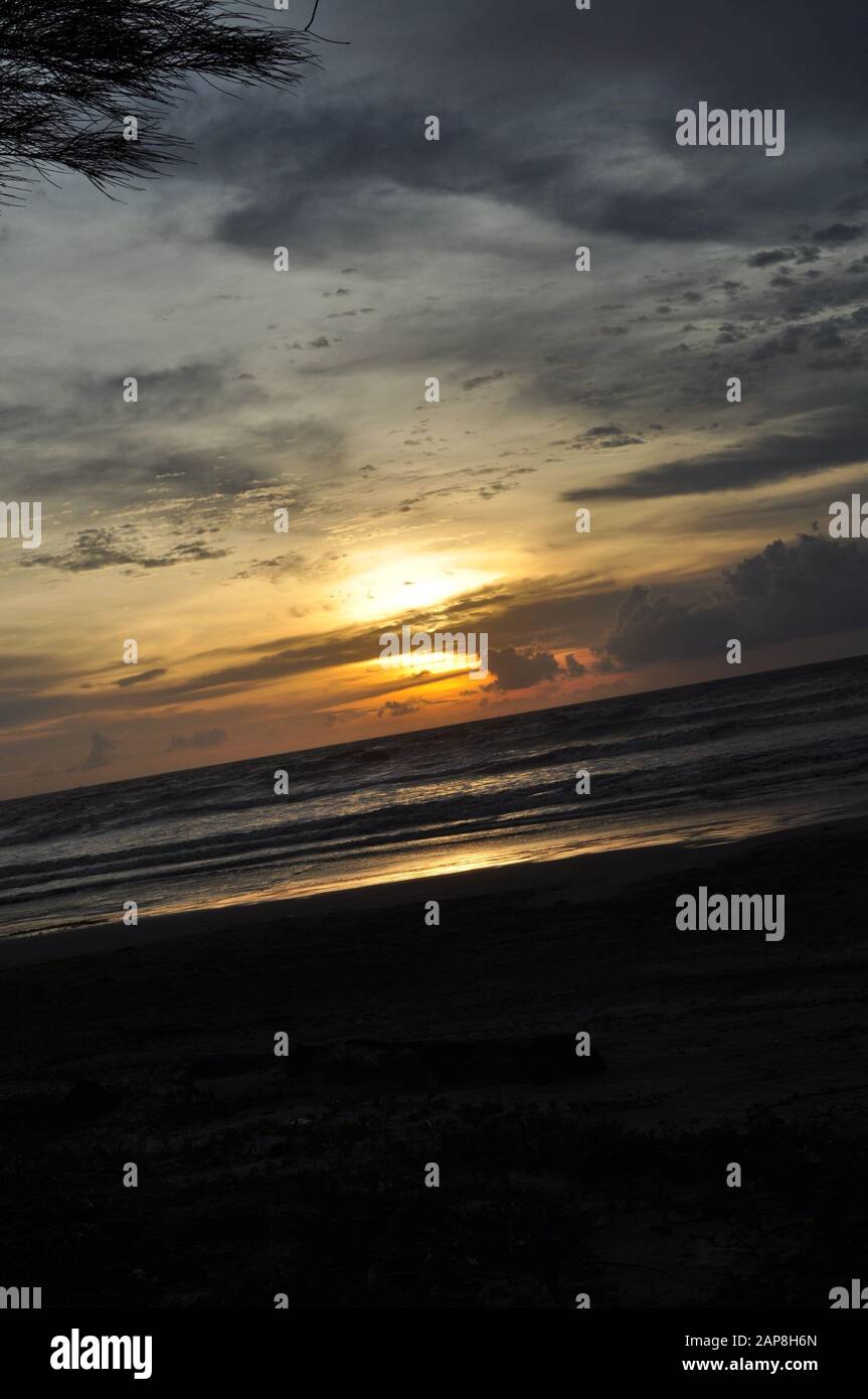 Miri, Sarawak / Malaysia - April 2011: The beautiful beaches of Luak ...