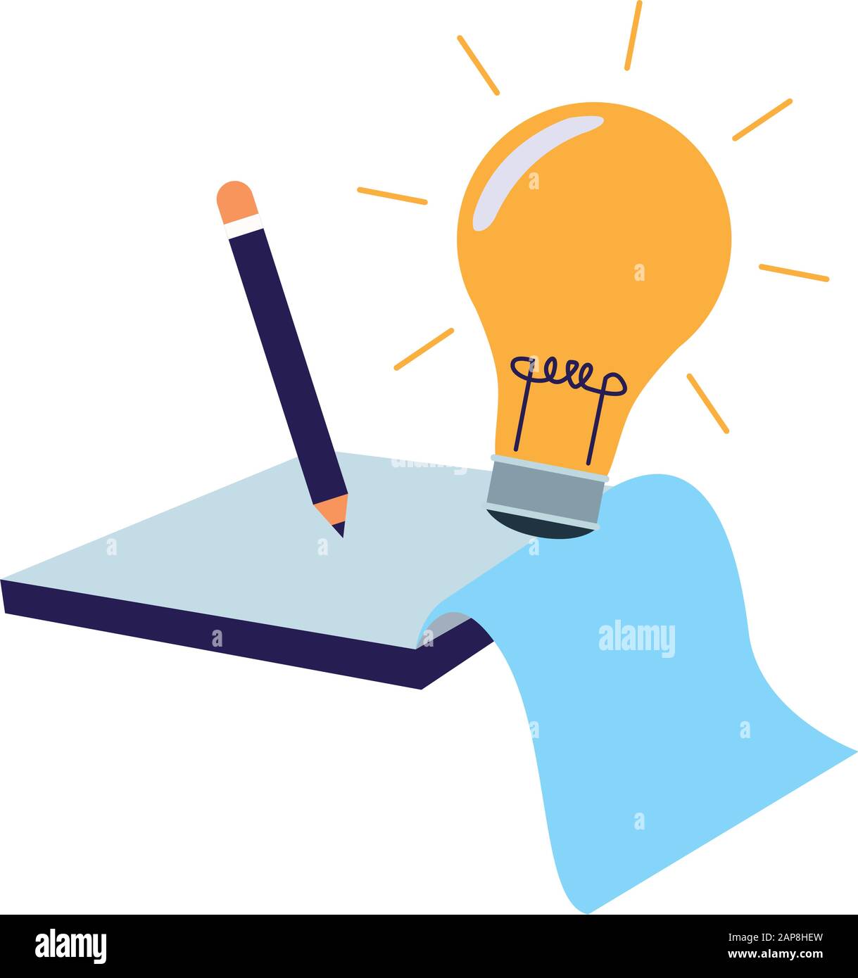 Pencil led Stock Vector Images - Alamy