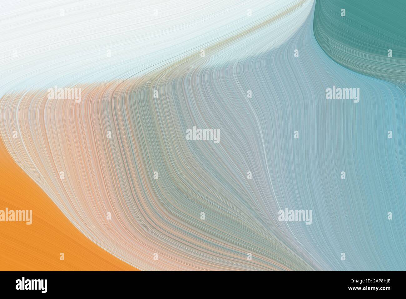 abstract artistic lines and waves wallpaper background with silver, ash ...
