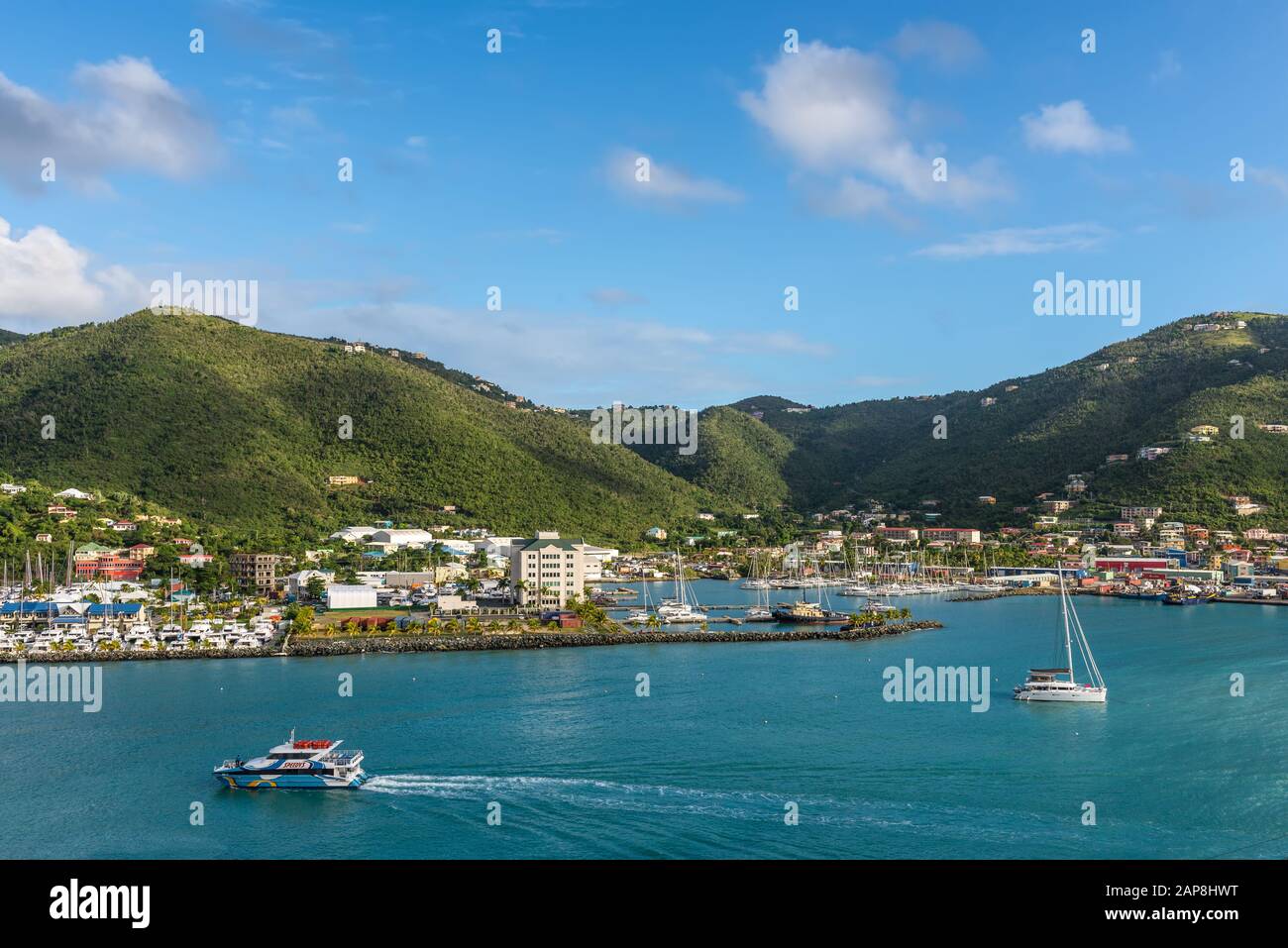 Bvi aerial hi-res stock photography and images - Alamy