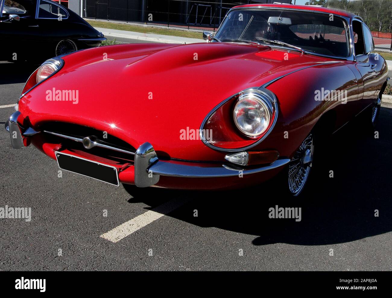 Classic cars: A front n side view of a sweet very expensive collectors ...