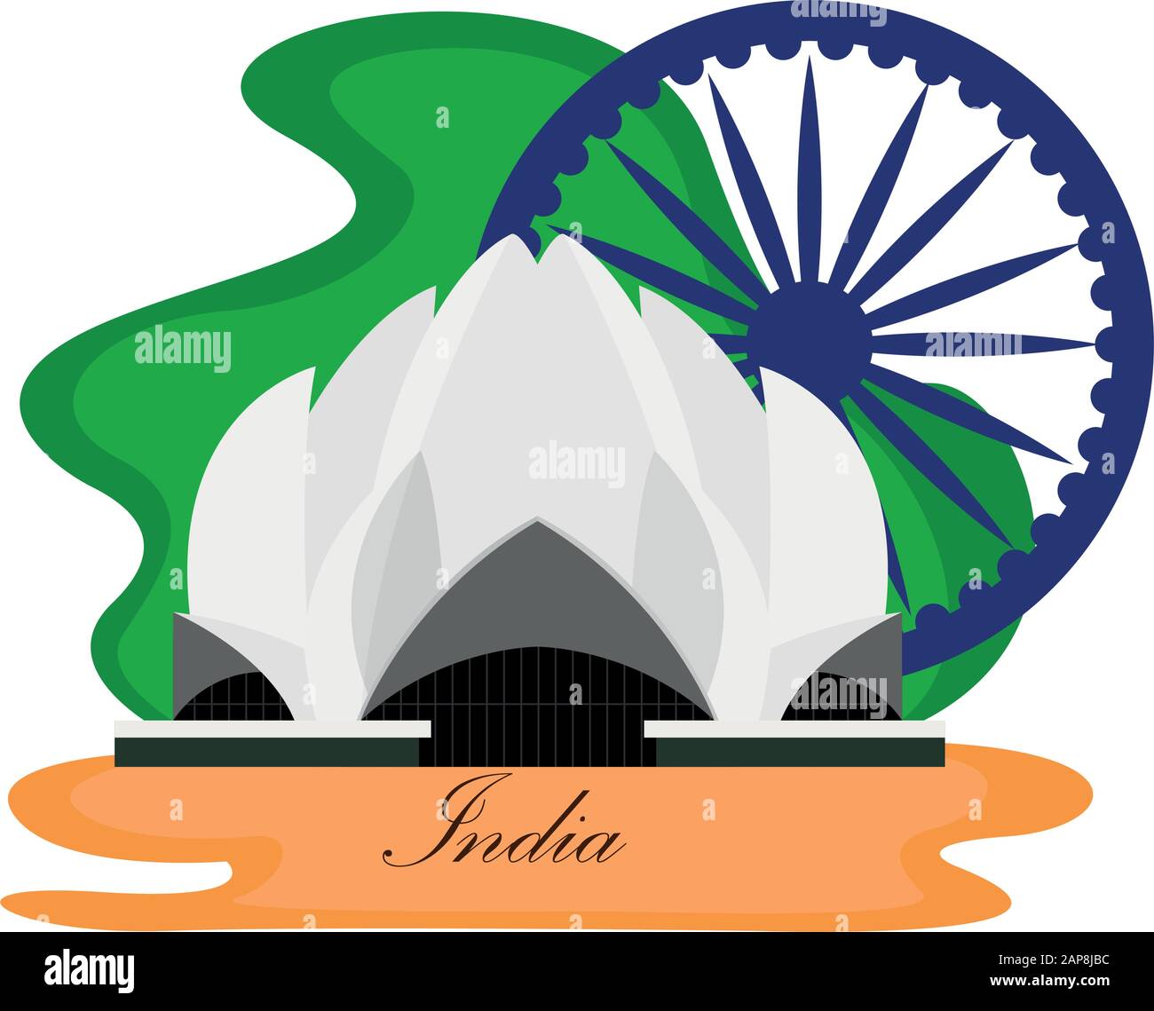Famous place in india Stock Vector Image & Art - Alamy
