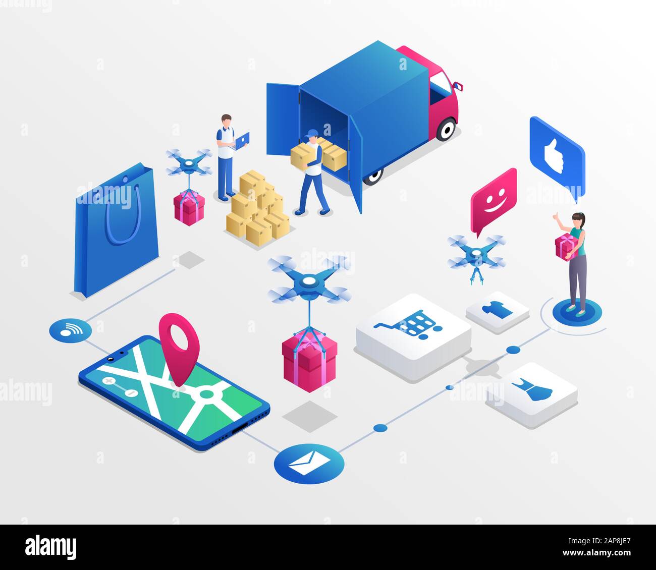 Contemporary commerce Stock Vector Images - Alamy