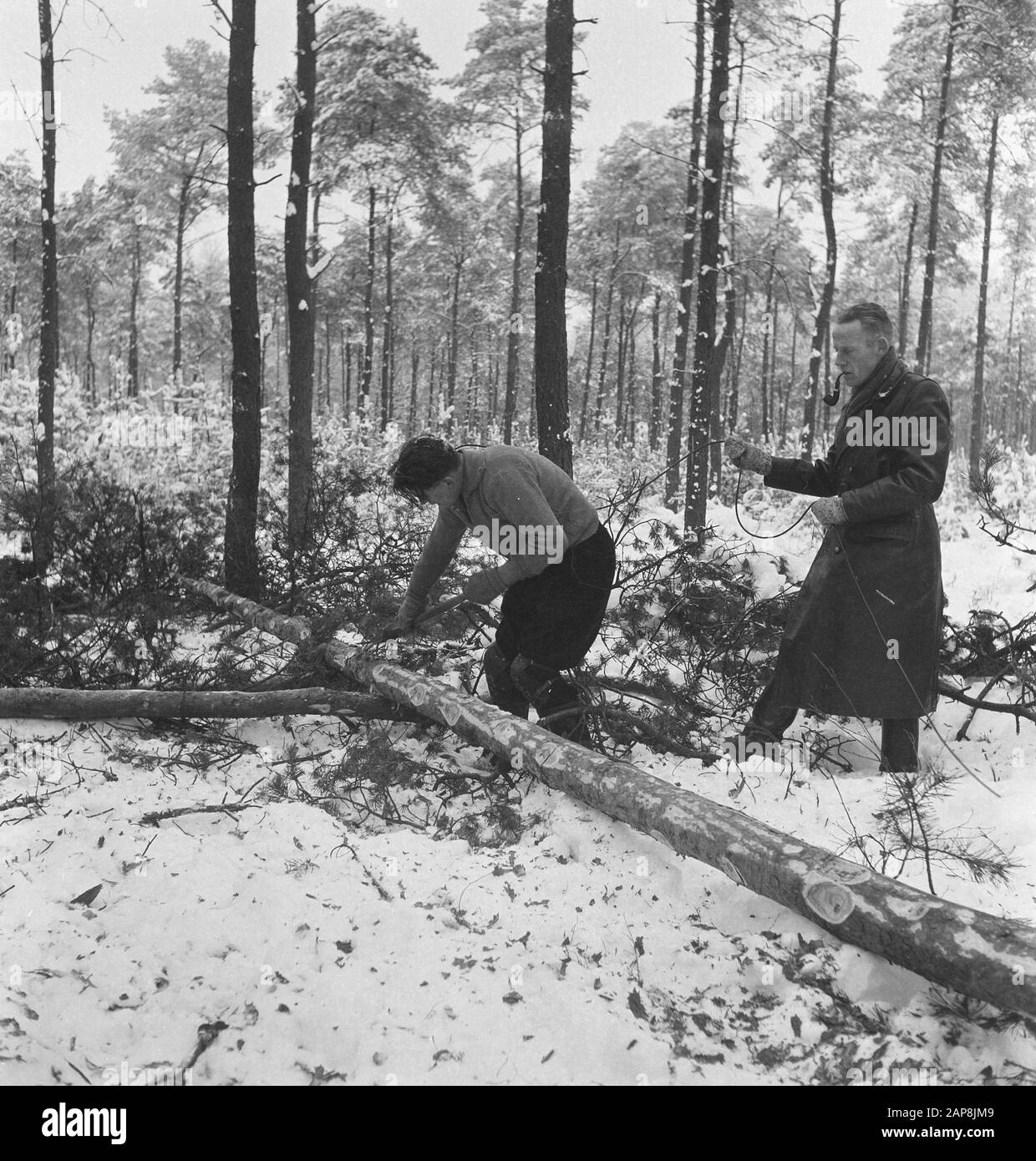 Work winter Black and White Stock Photos & Images - Alamy
