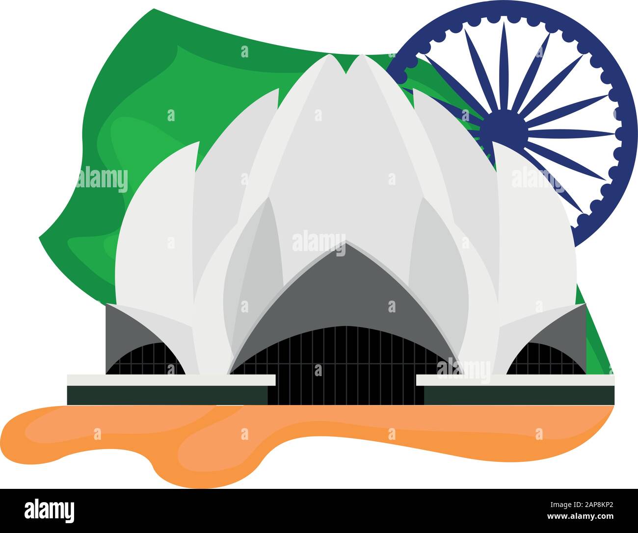 Famous place in india Stock Vector Image & Art - Alamy