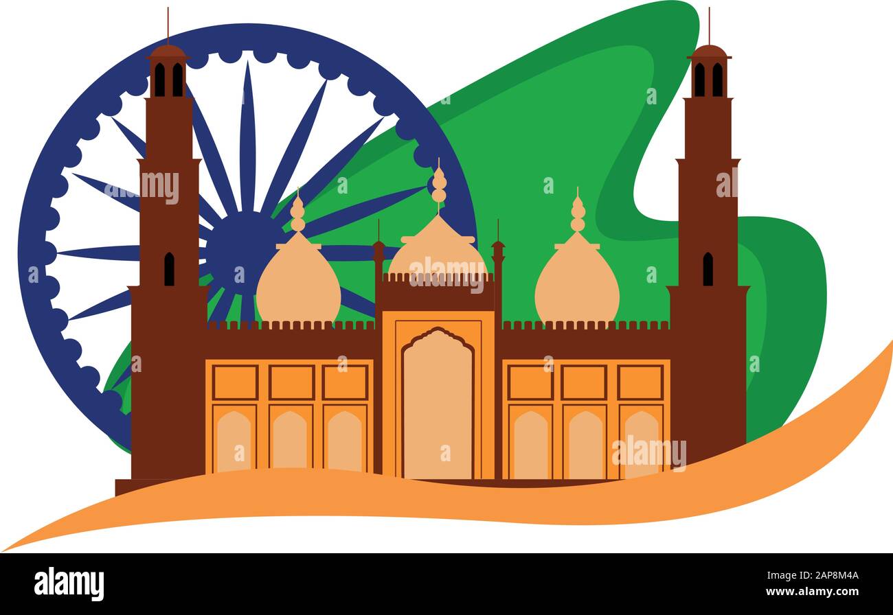 Famous place in india Stock Vector Image & Art - Alamy
