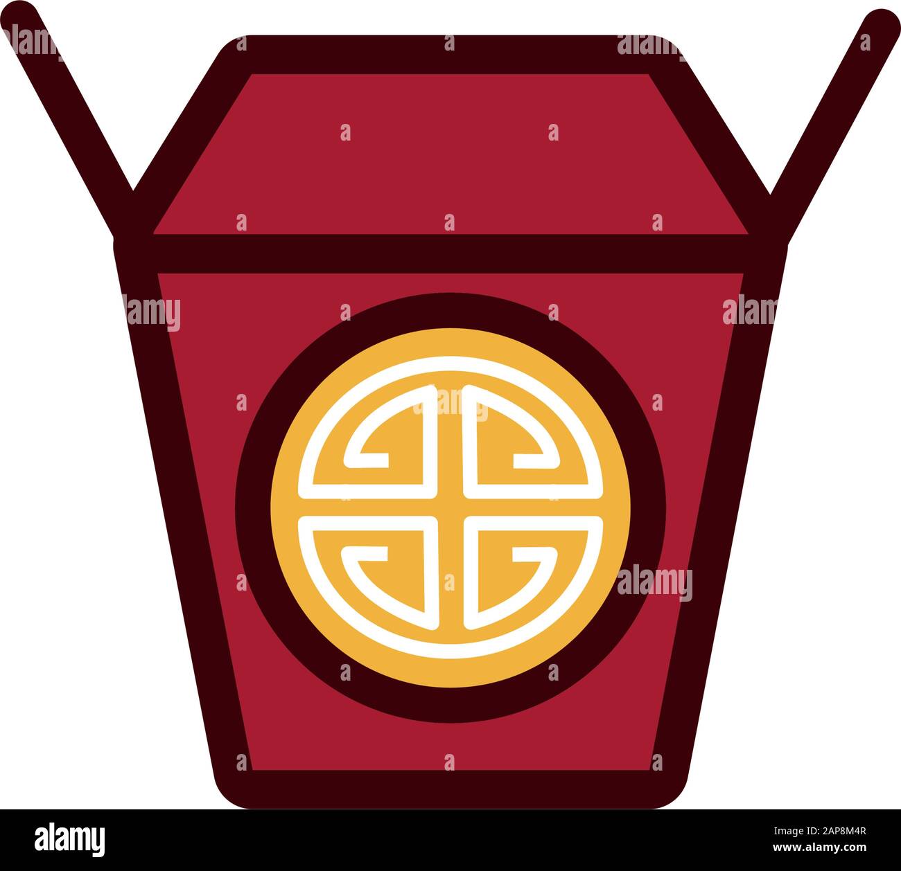 Traditional chinese food carton Stock Vector Images - Alamy