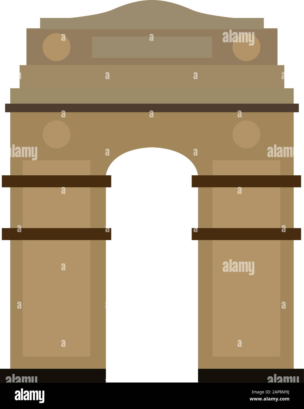 Famous place in india Stock Vector Image & Art - Alamy