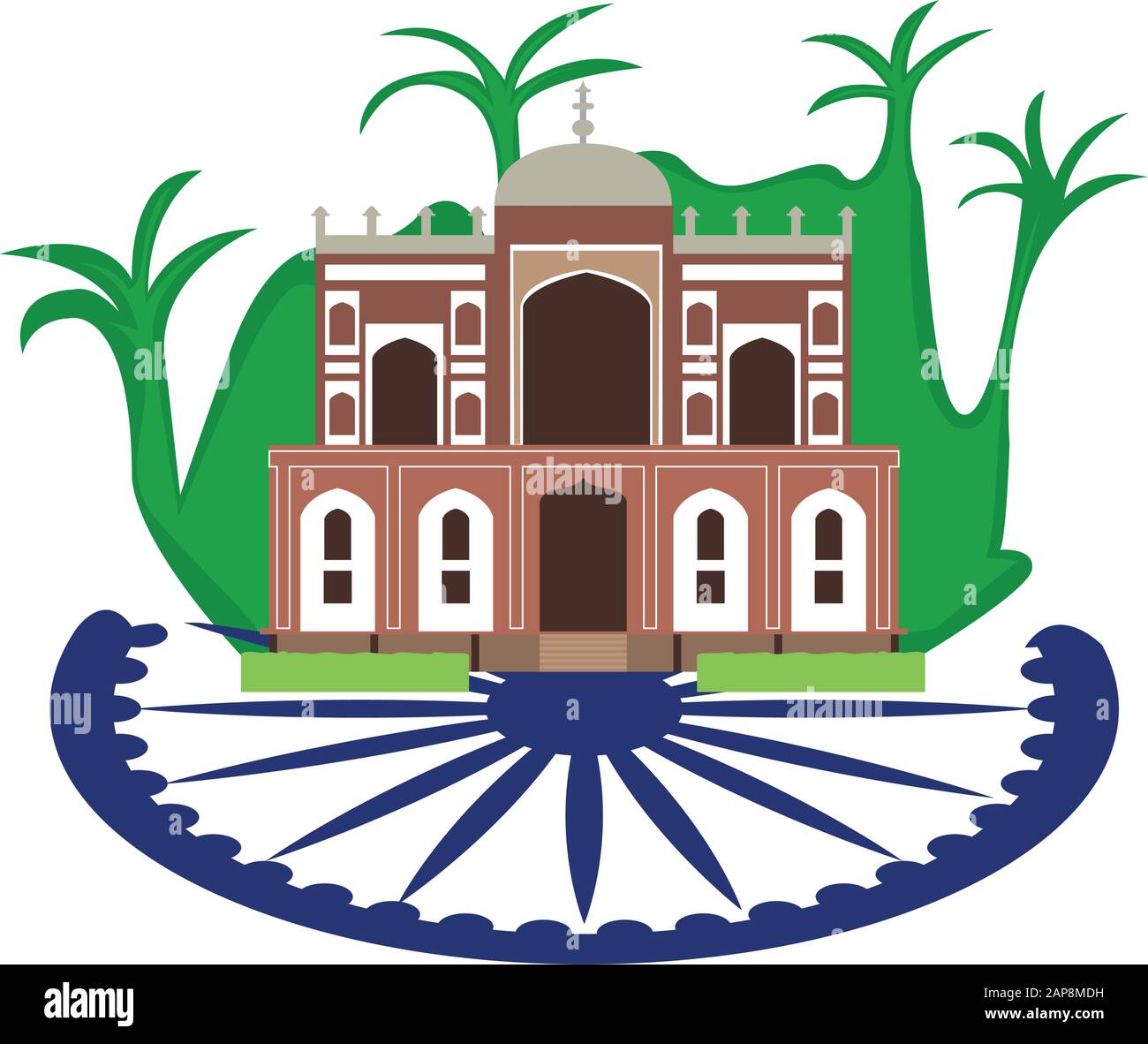 Famous place in india Stock Vector Image & Art - Alamy