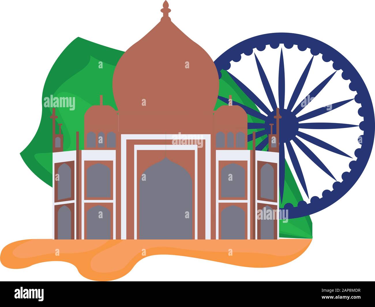 Famous place in india Stock Vector Image & Art - Alamy