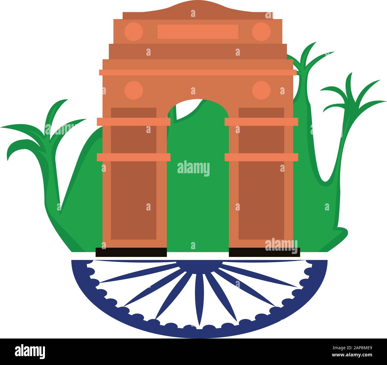 Famous place in india Stock Vector Image & Art - Alamy