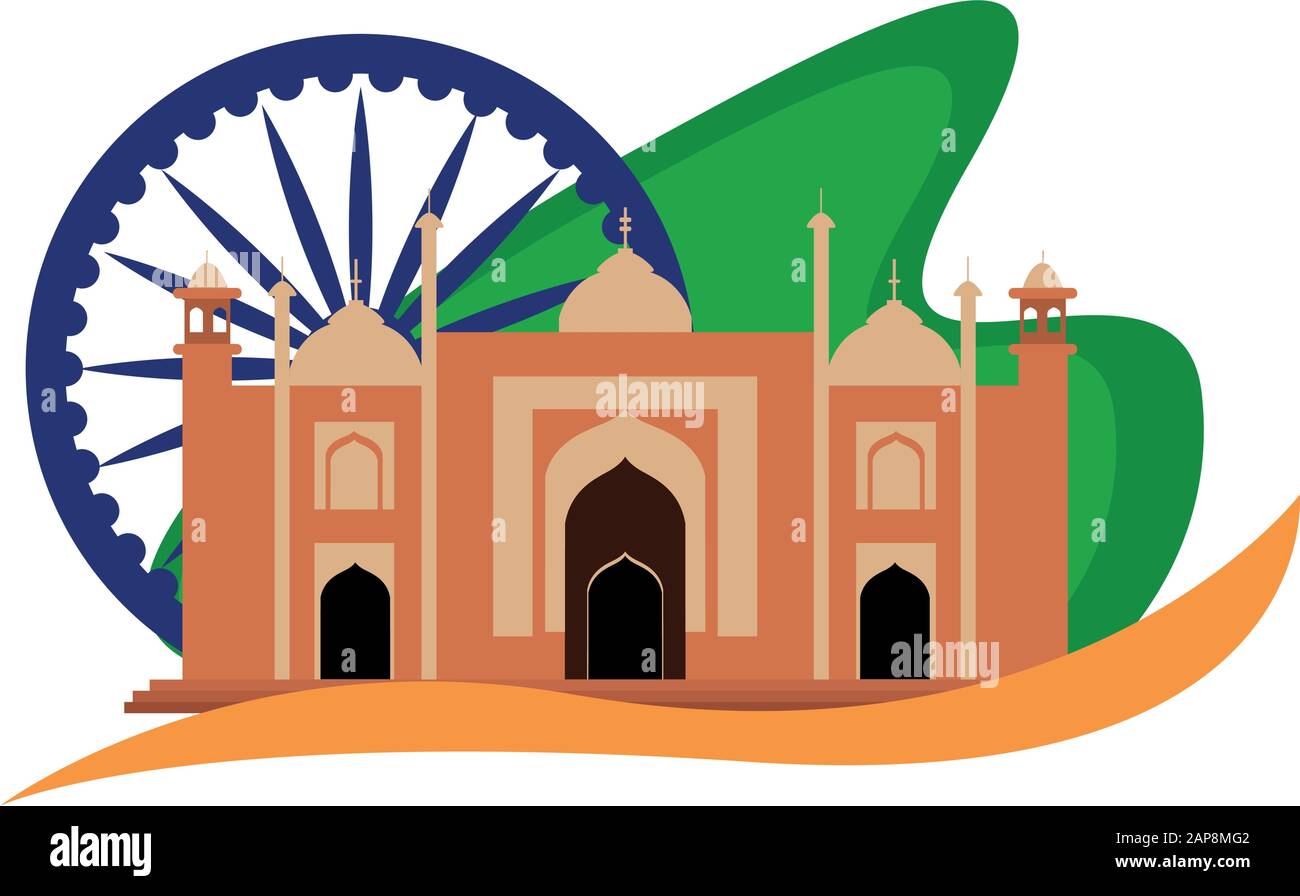 Famous place in india Stock Vector Image & Art - Alamy