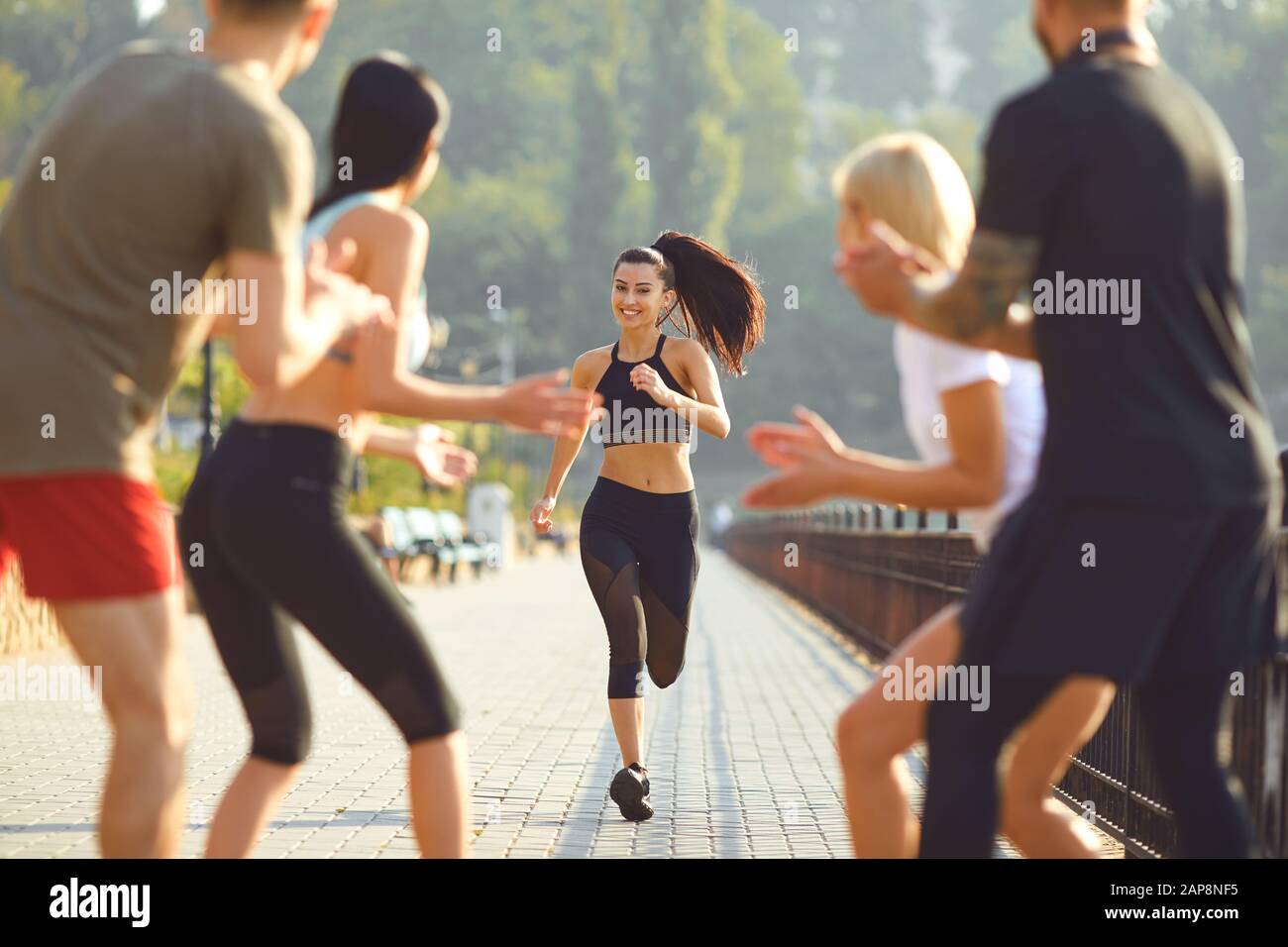 Group of women girl hi-res stock photography and images - Alamy