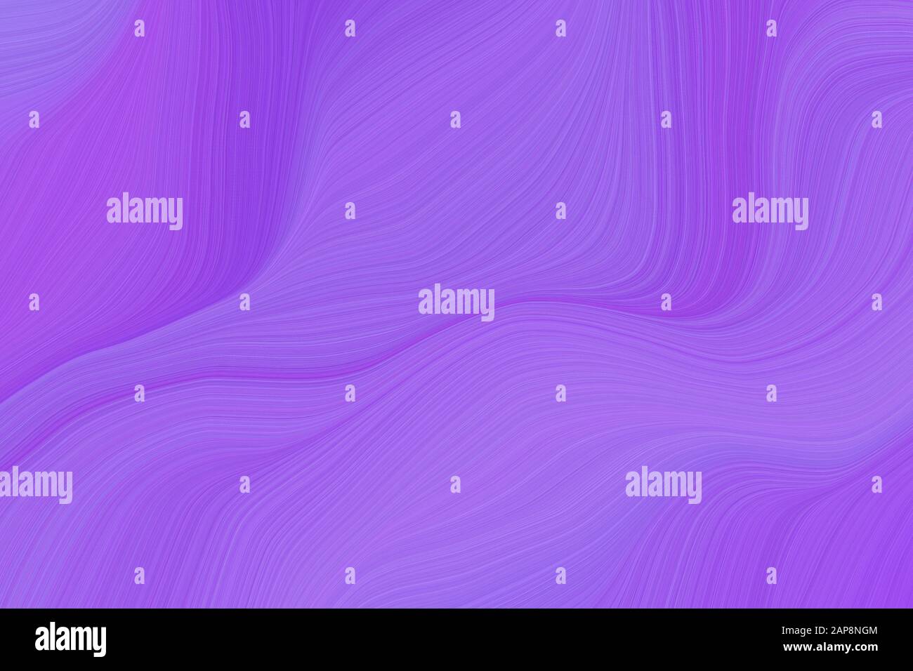 abstract flowing and fluid lines and waves design with medium purple ...