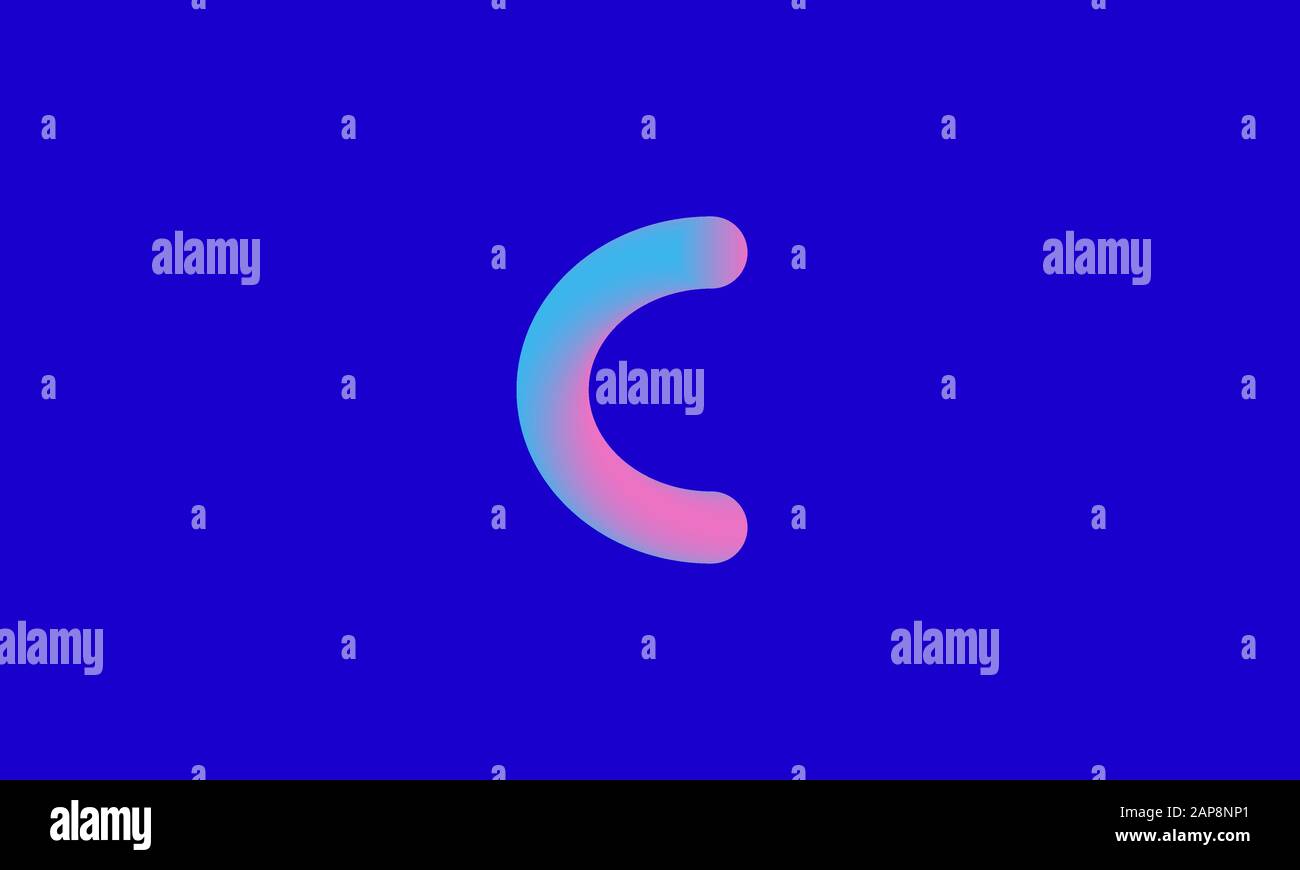 3d gradient letter c,3d letters c logo design,gradient c,3d decorative ...