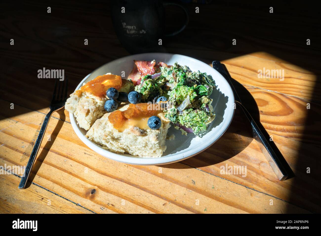 Breakfast is served Stock Photo - Alamy