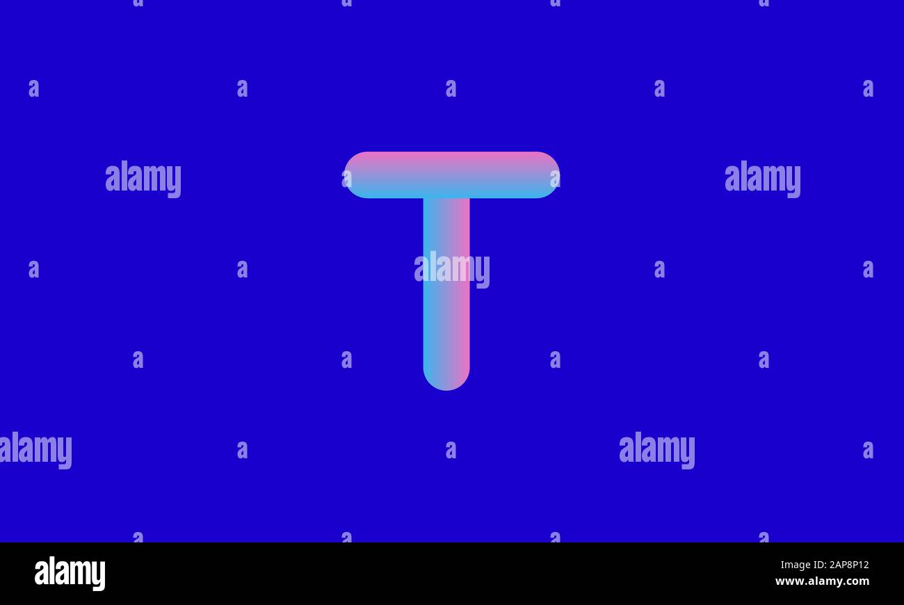 3d gradient letter t,3d letters t logo design,gradient t,3d decorative ...