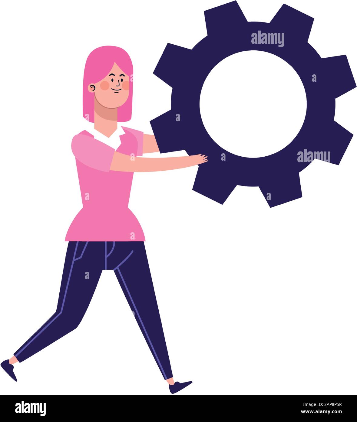 The factory boy Cut Out Stock Images & Pictures - Alamy