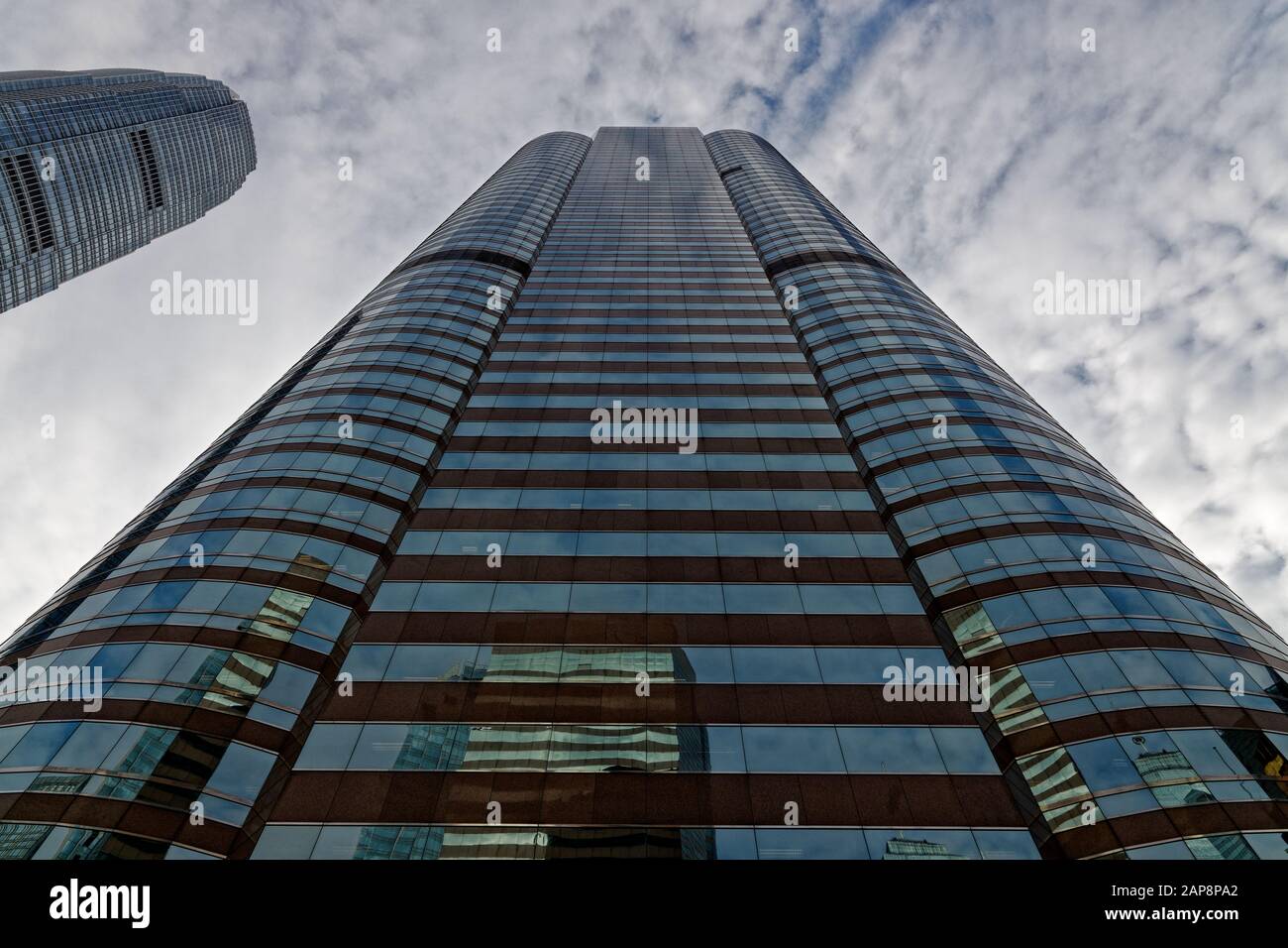 IFC and Exchange Square Hong Kong Connaught Road Stock Photo - Alamy