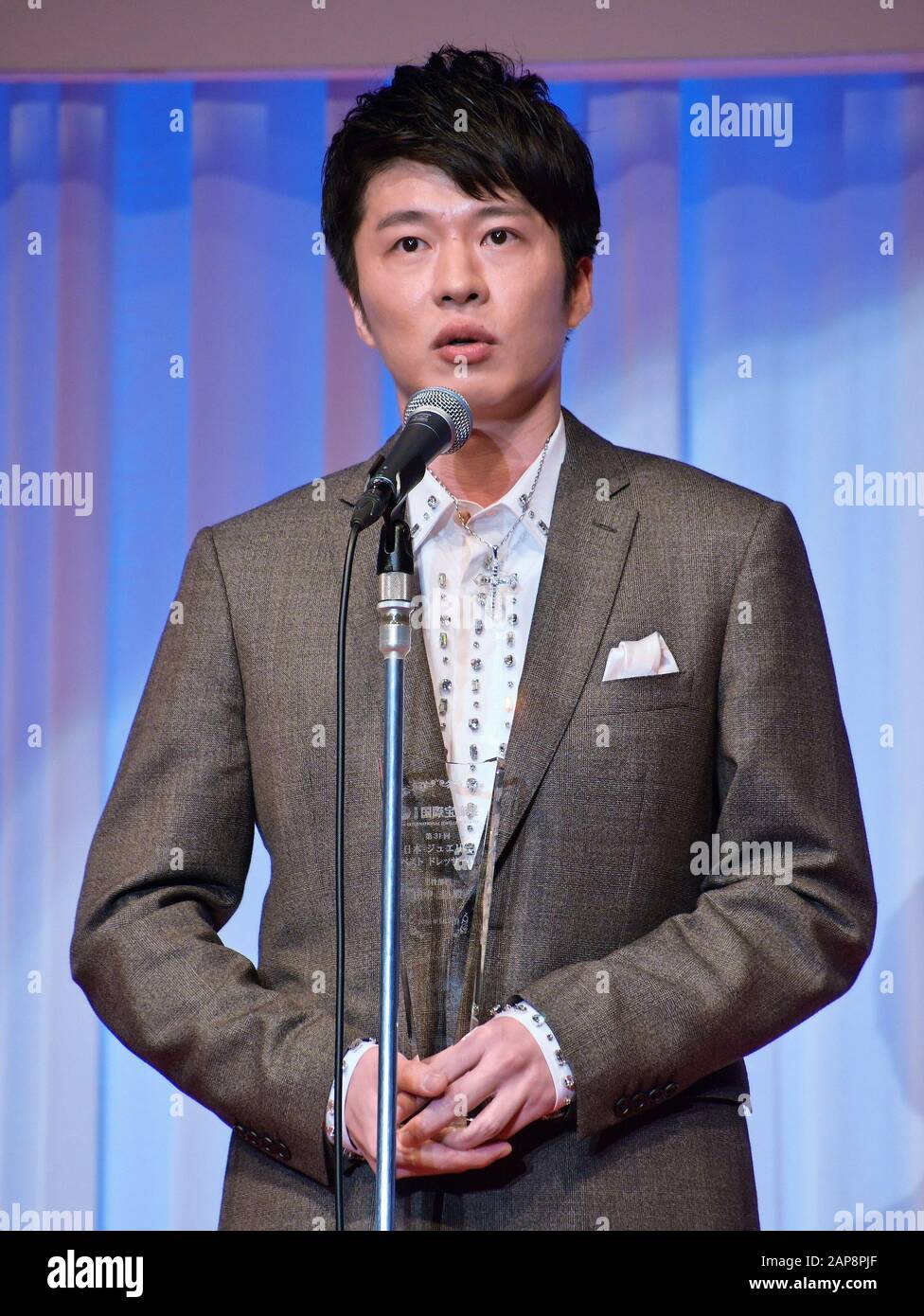 Tokyo, Japan. 21st Jan, 2020. Japanese actor Kei Tanaka attends the ...