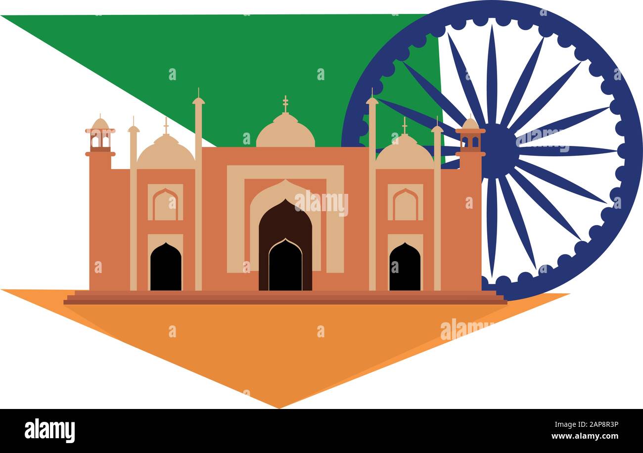 Famous place in india Stock Vector Image & Art - Alamy