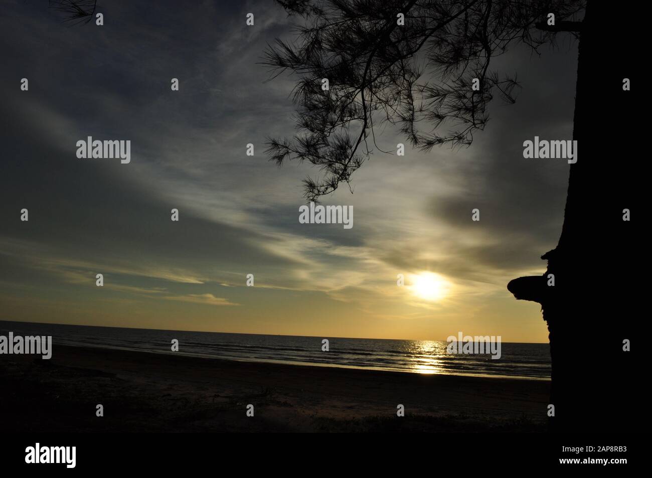 Miri, Sarawak / Malaysia - April 2011: The beautiful beaches of Luak ...